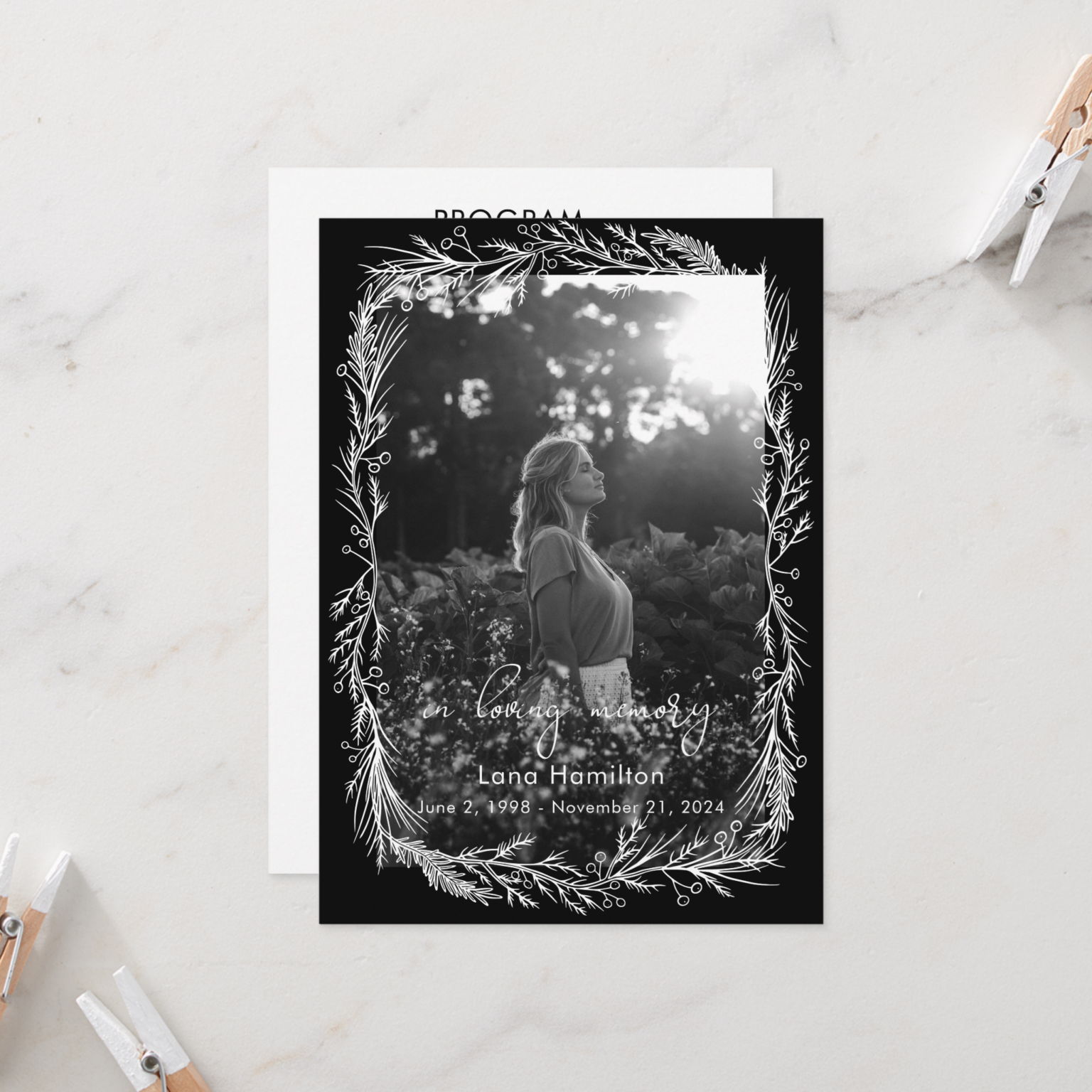 How to Make a Simple Funeral Program: A Step-by-Step Guide - Funeral ...