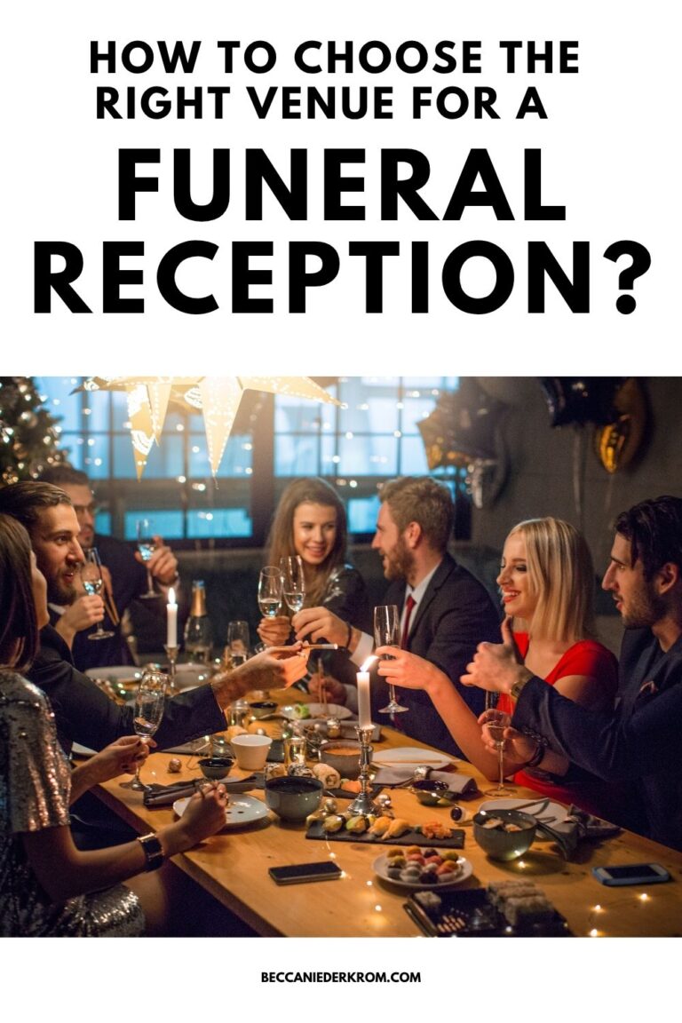 How to Choose the Right Venue for a Funeral Reception - Funeral ...