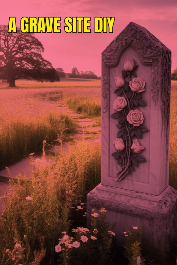 Your First Step to a DIY Grave Site Ideas - Funeral Programs, Funeral ...
